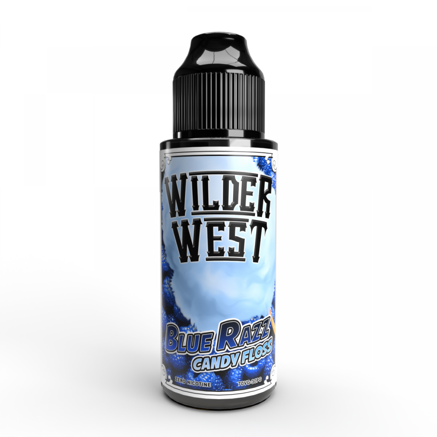 Wilder West Blue Razz Candy Floss - Wilder West