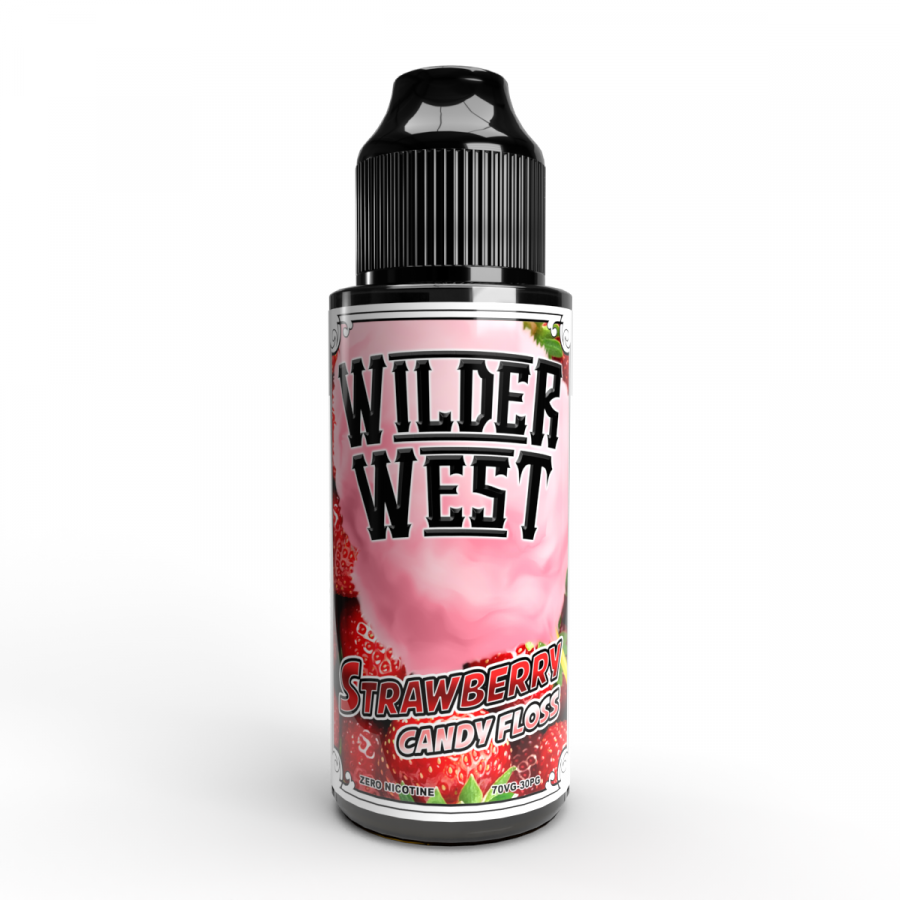 Wilder West Strawberry Candy Floss - Wilder West