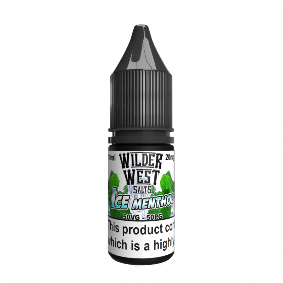 Ice Menthol 10ml Salts - 50vg/50pg - Wilder West